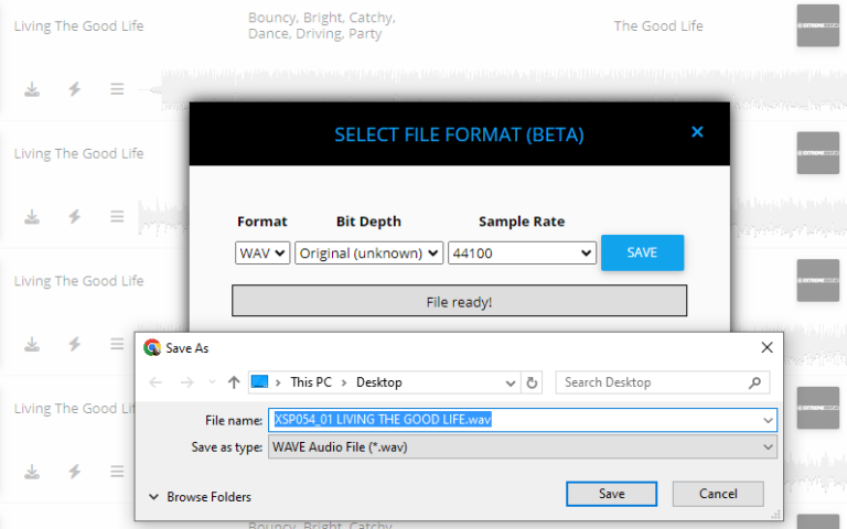 Sample Rate 48000 to 44100 converter (BETA)